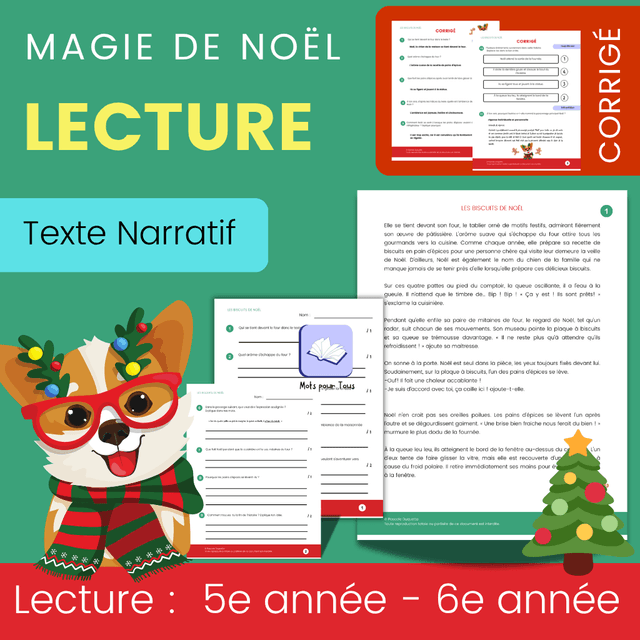 Spécial Noël | Ressources de lecture et d’écriture pour le 2e et 3e ...
