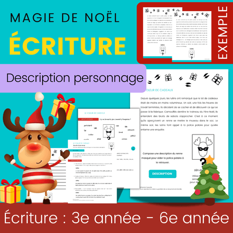 Spécial Noël | Ressources de lecture et d’écriture pour le 2e et 3e ...