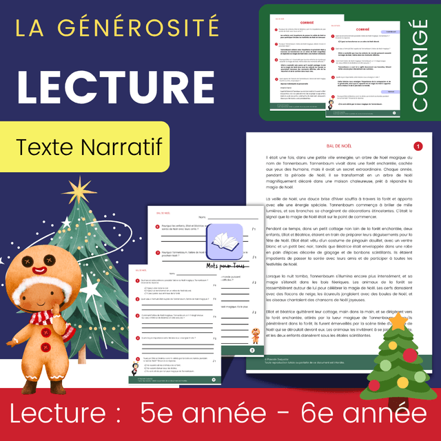 Spécial Noël | Ressources de lecture et d’écriture pour le 2e et 3e ...